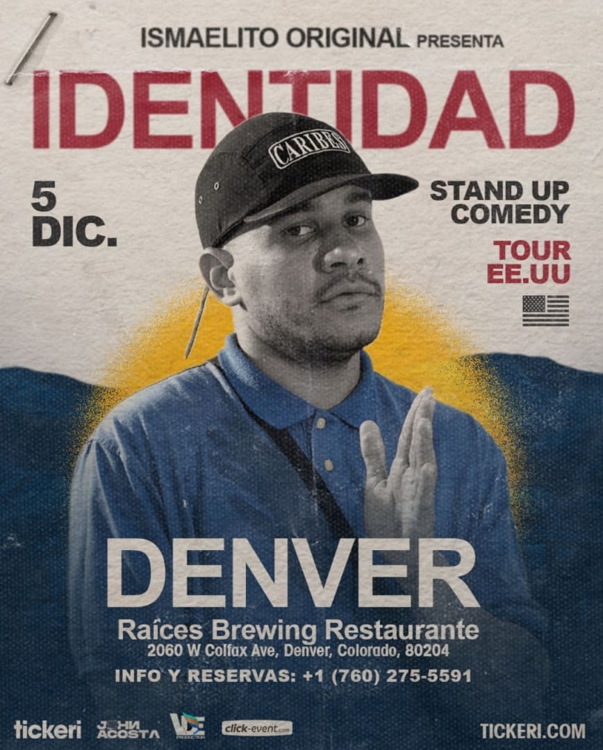 John Acosta con "Ismaelito Original"- Tour EE.UU- Identidad Stand up ...