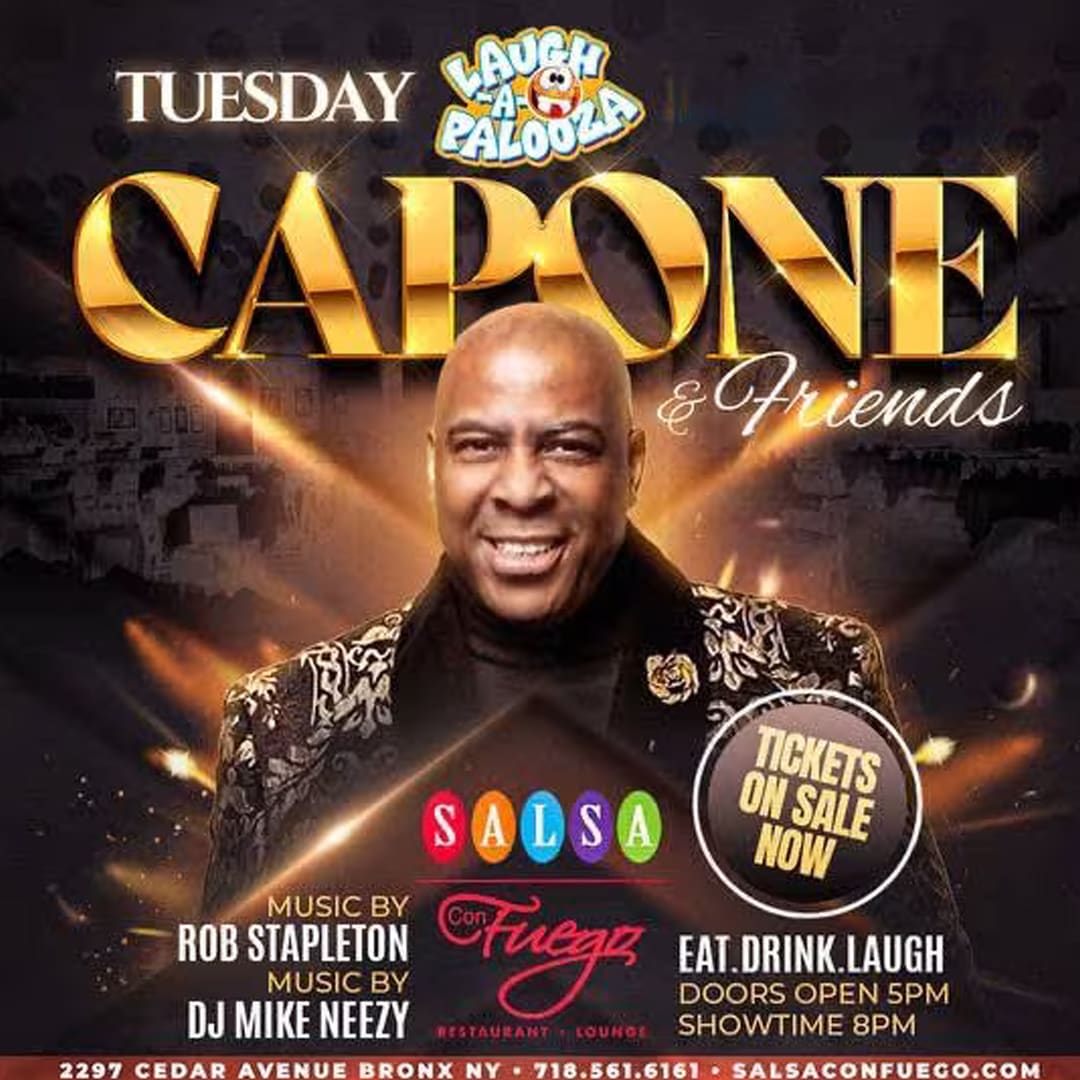 Capone Kings of Comedy Show Tickets | Boletos - Salsa Con Fuego, Bronx ...