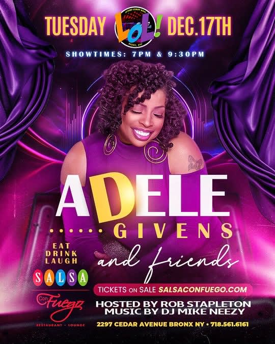 DEF COMEDY JAM RELOADED STARRING ADELE GIVEN'S & FRIENDS(TUE 930PM ...