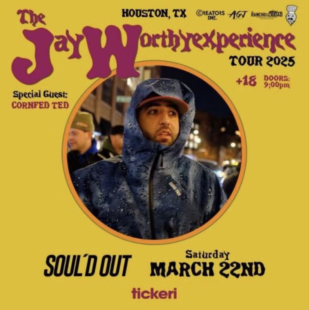 THE JAY WORTHY EXPERIENCE LIVE AT HOUSTON in Houston - Tickets 2025-03 ...