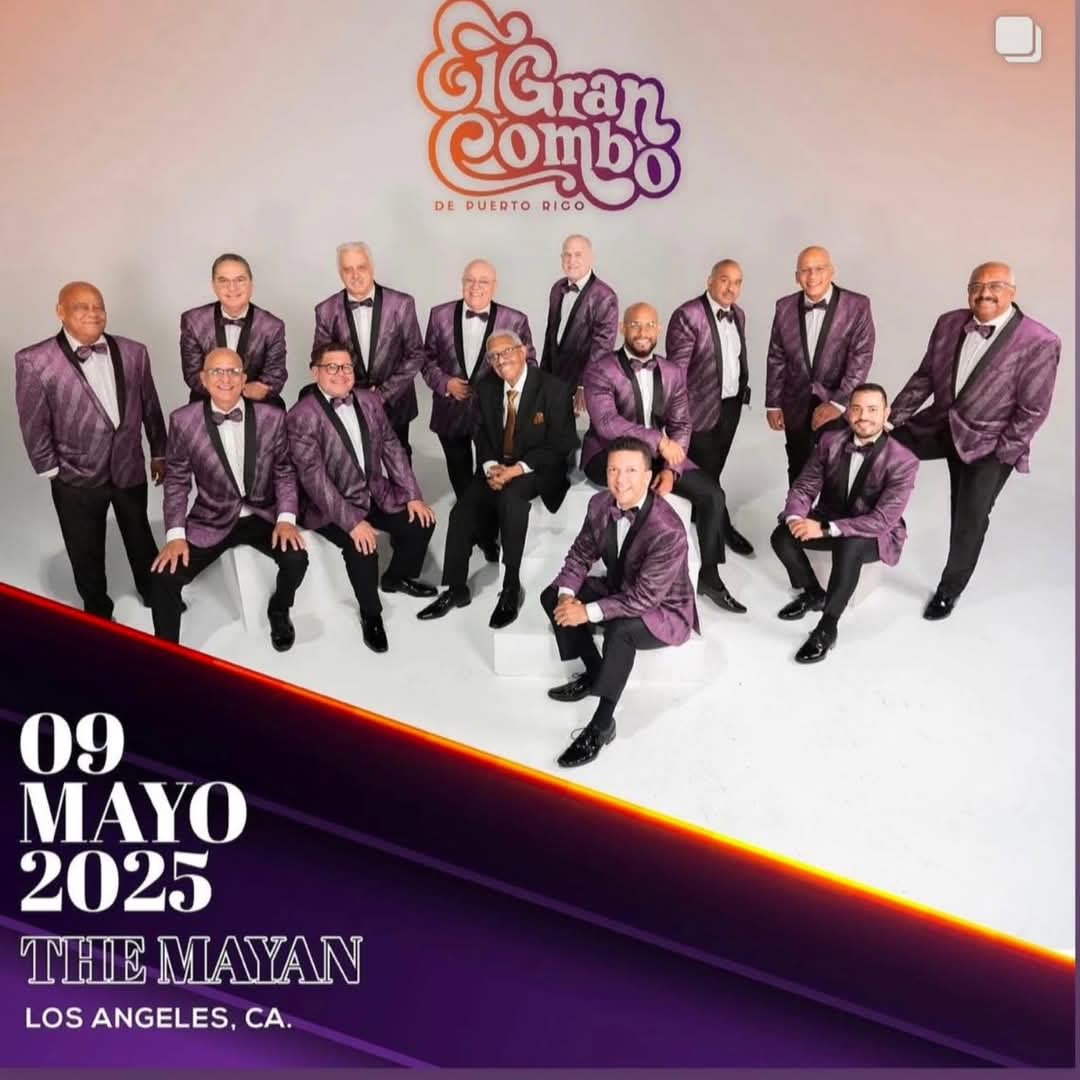 EL GRAN COMBO DE PUERTO RICO Tickets | Boletos - The Mayan, Los Angeles ...