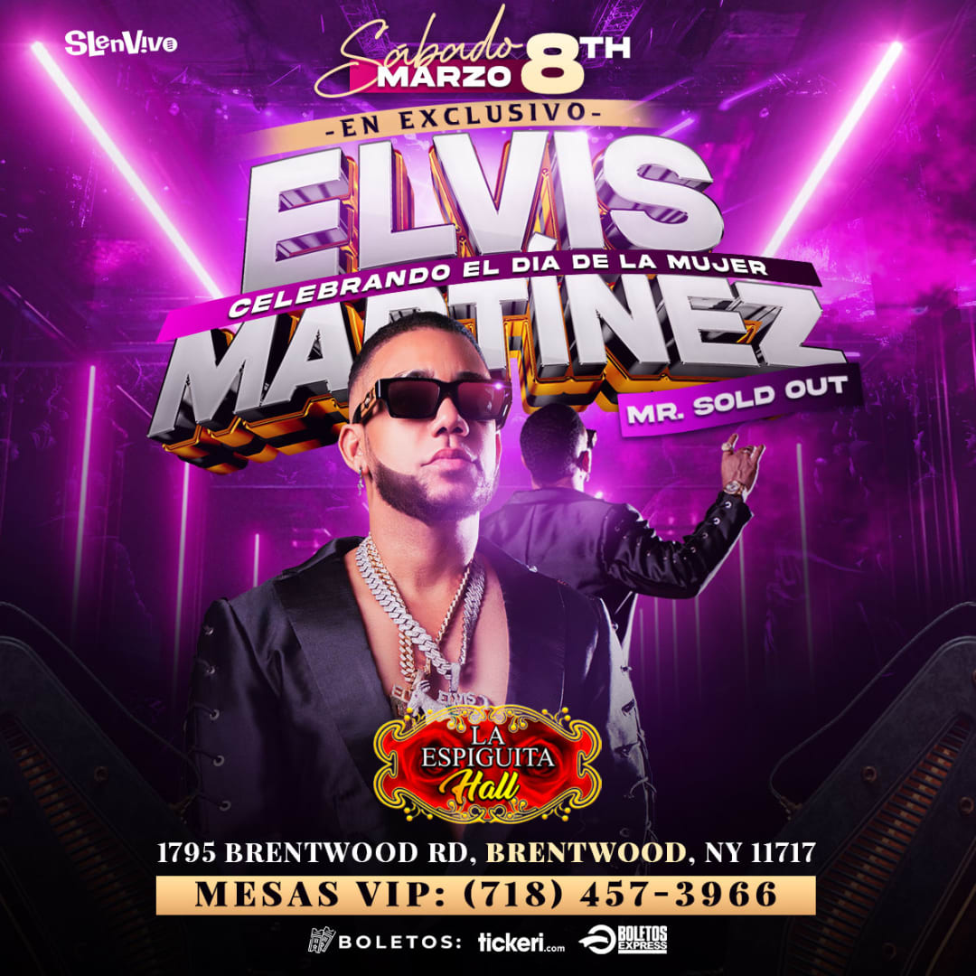ELVIS MARTINEZ EN EXCLUSIVO CELEBRANDO EL DIA DE LA MUJER EN LONG ...