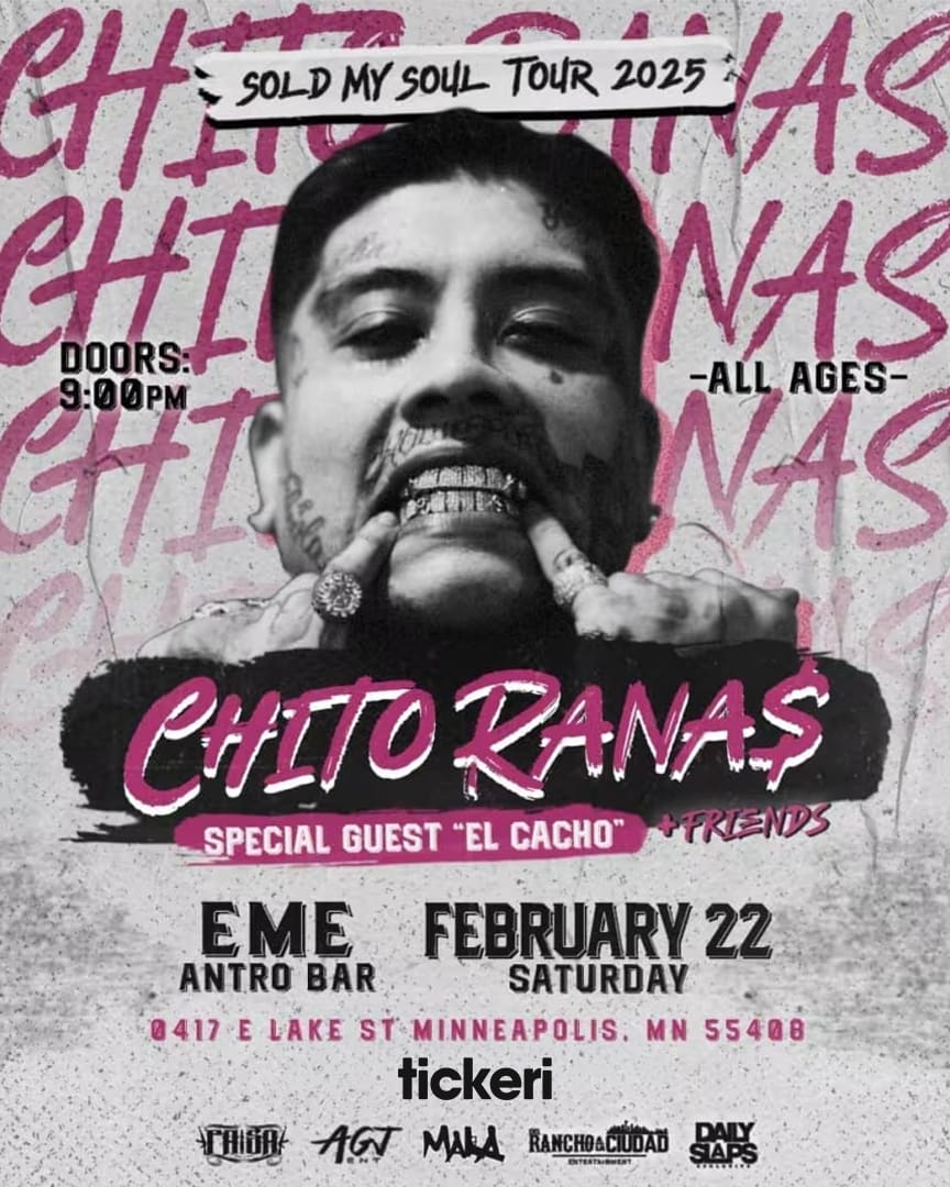CHITO RANA$ IN CONCERT ! SOLD MY SOUL TOUR 2025 Tickets | Boletos - EME ...