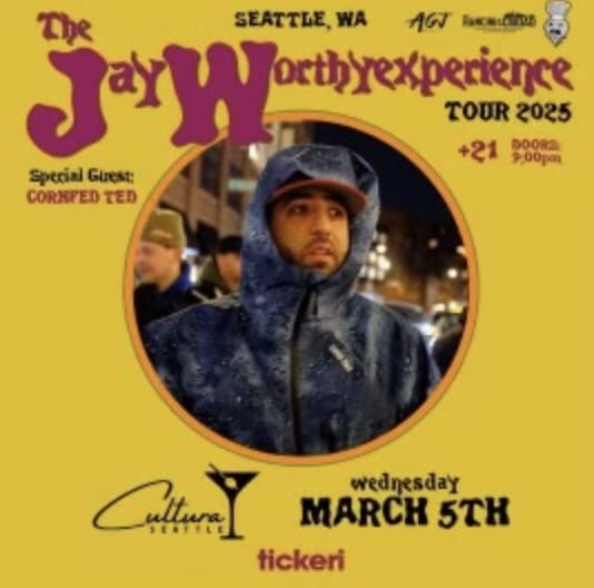 THE JAY WORTHY EXPERIENCE LIVE AT SEATTLE Tickets | Boletos - Cultura ...