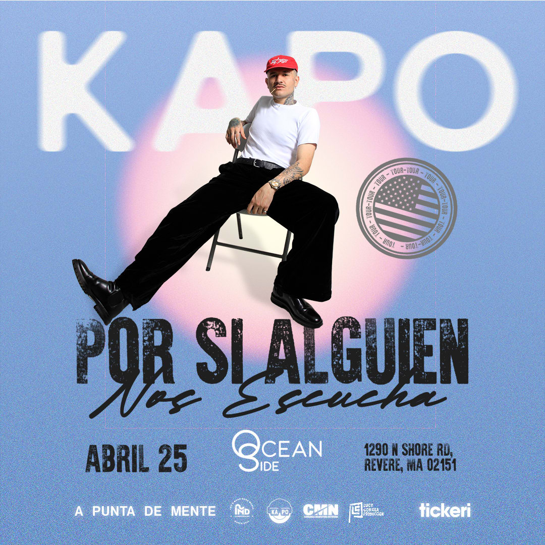 Kapo en concierto por primera vez en Boston! Tickets | Boletos ...