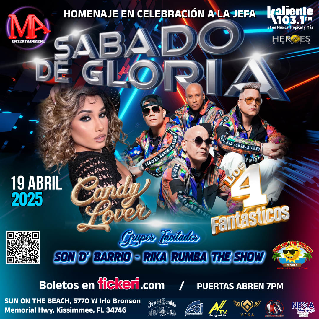 Candy Lover Y Los 4 Fantásticos en la Florida Tickets | Boletos - Sun ...