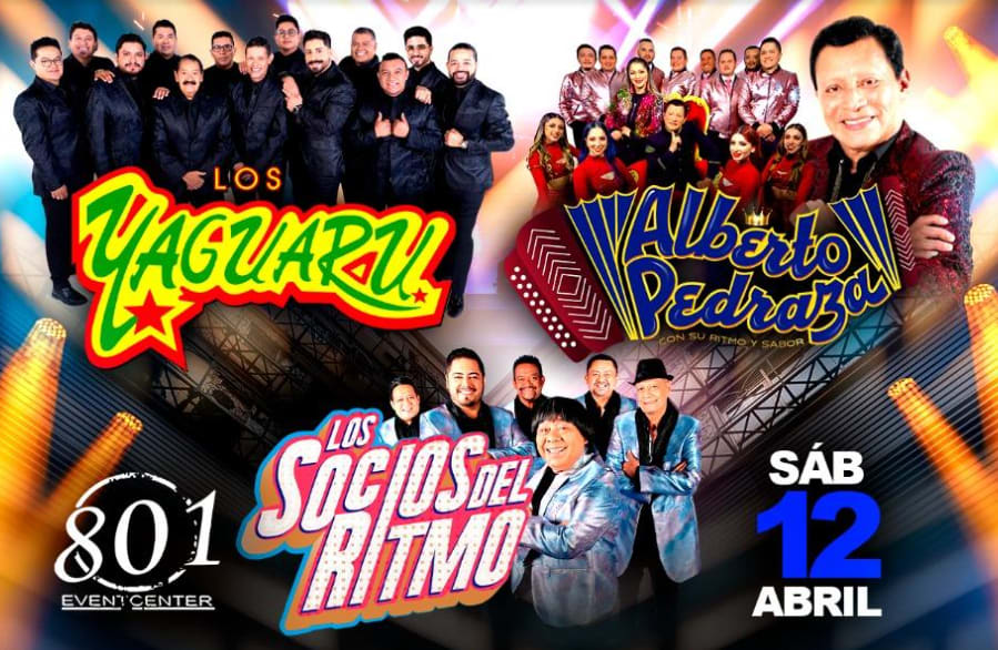 LOS YAGUARU, ALBERTO PEDRAZA Y LOS SOCIOS DEL RITMO EN SALT LAKE CITY ...