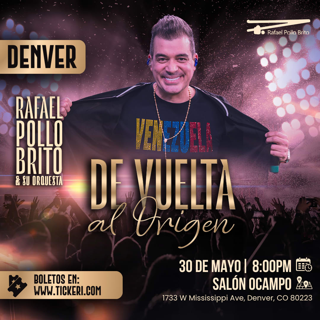 RAFAEL POLLO BRITO "DE VUELTA AL ORIGEN" DENVER in Denver - Tickets ...