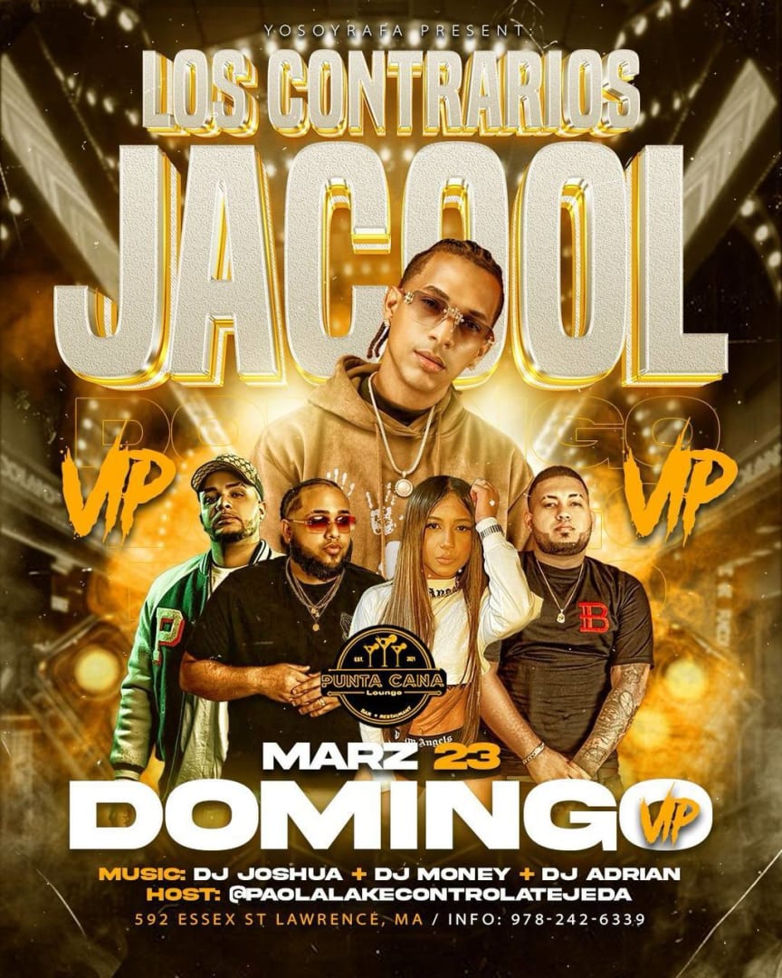 los contrarios presenta Jacool in Lawrence - Tickets 2025-03-23 | Punta ...
