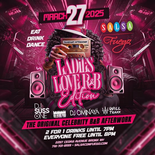 ORIGINAL CELEBRITY R&B AFTERWORK CELEBRATION | LADIES LOVE R&B EDITION ...