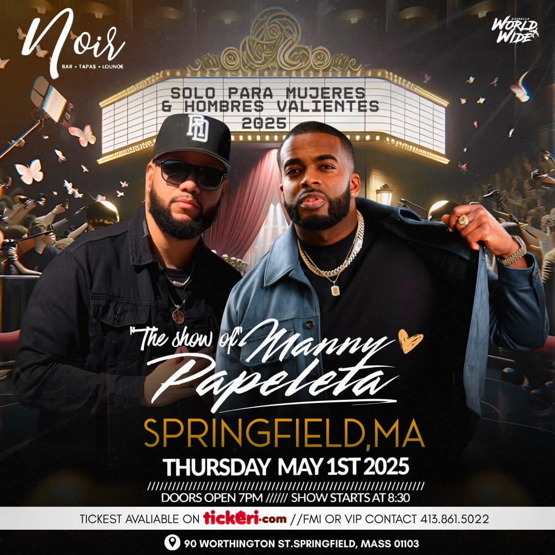 El Show De Manny Papeleta in Springfield - Tickets 2025-05-01 | Noir ...