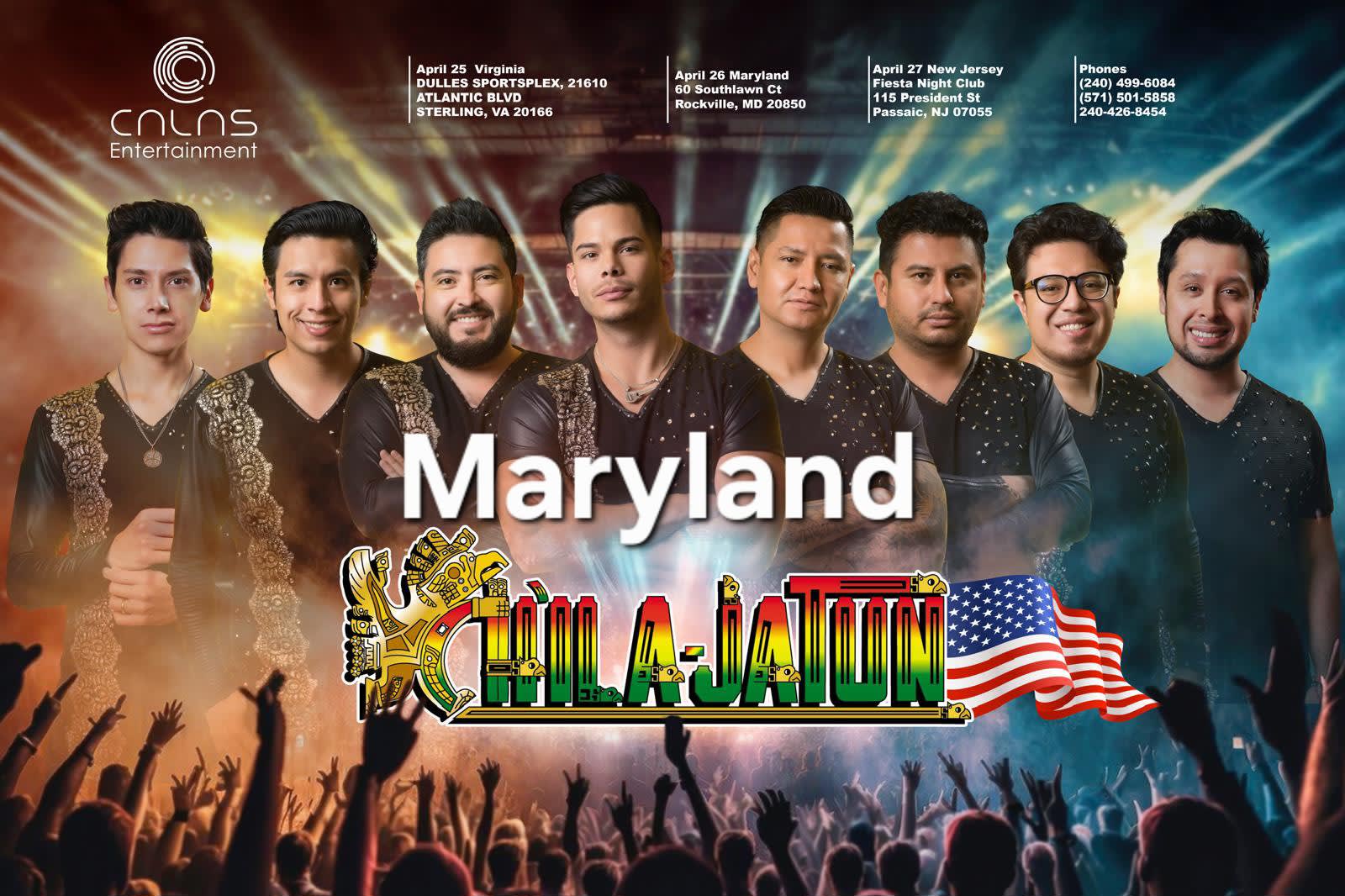 Chila Jatun tour 2025 Maryland Tickets | Boletos - Michael & Son ...
