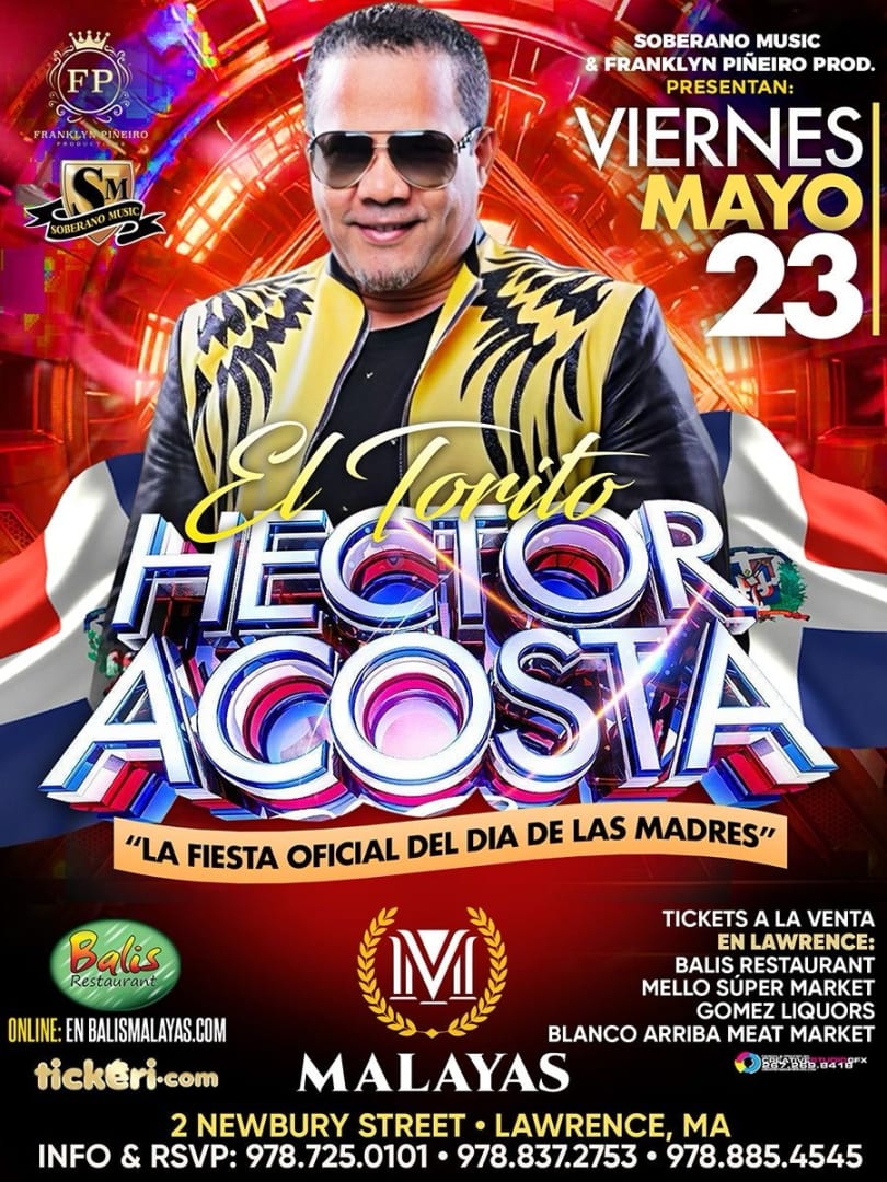 -CANCELLED-Hector Acosta “El Torito” en Concierto Tickets | Boletos ...