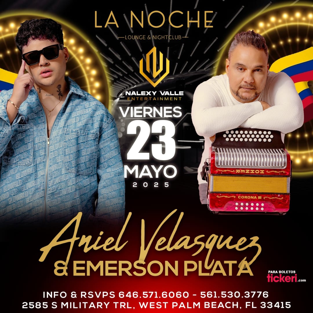 ANIEL VELASQUEZ Y EMERSON PLATA EX INQUIETOS EN LA NOCHE LOUNGE AND ...