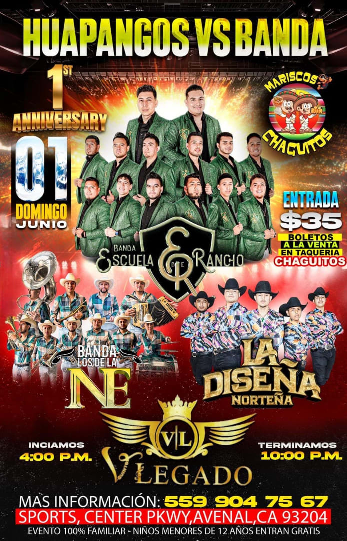 Aniversario de mariscos chaguitos Tickets | Boletos - Sport event ...