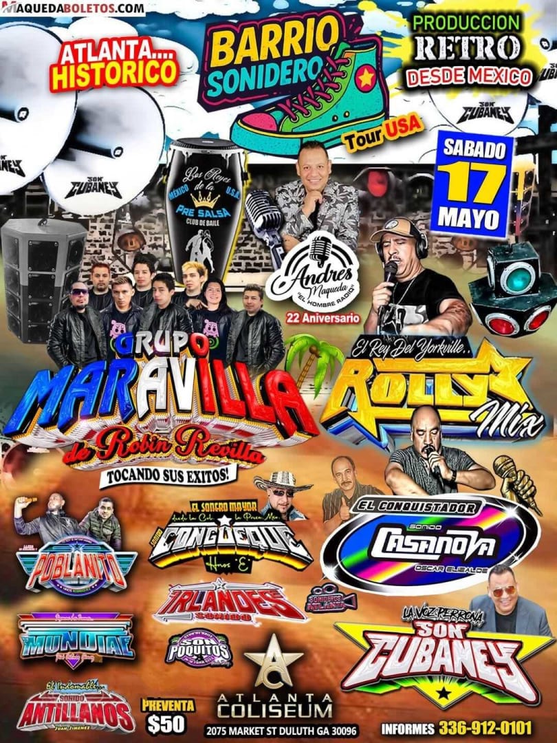 Barrio Sonidero con Grupo Maravilla de Robin Revilla & Rolly Mix y ...