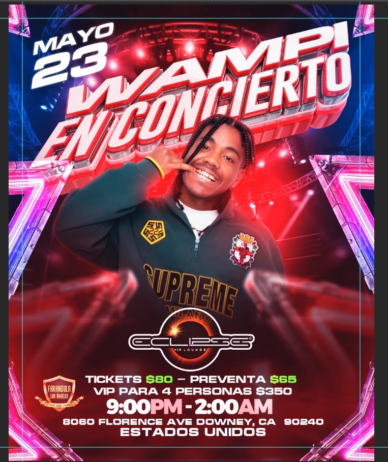 CONCIERTO EXCLUSIVO DE WAMPI Tickets | Boletos - Club Coco Bongo ...