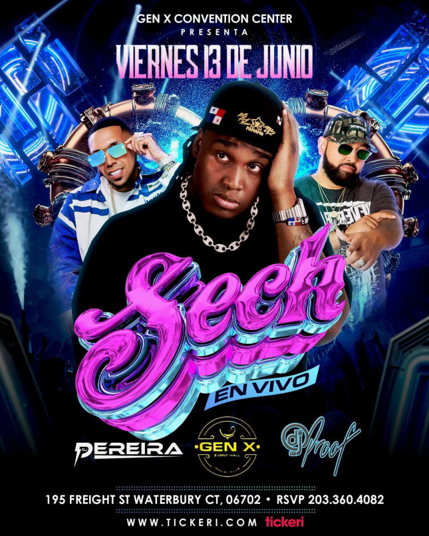 Sech en concierto live / Gen x Tickets | Boletos - Gen X Convention ...