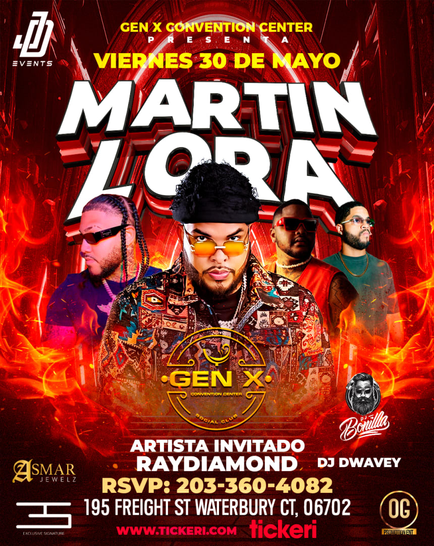 Martin lora Tickets | Boletos - Gen X Convention Center and Social Club ...