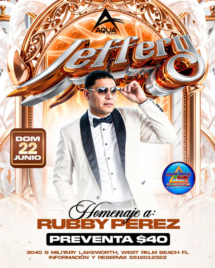 Activando El Merengue-El Jeffrey Homenaje a Ruby Perez, Rubby Perez ...