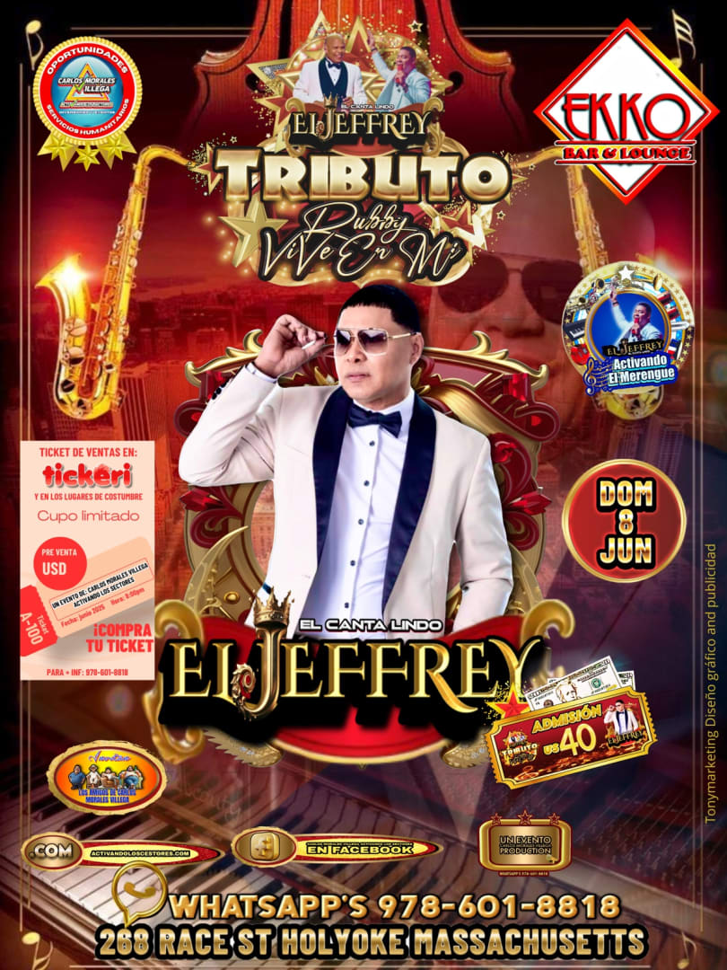 Activando El Merengue-El Jeffrey Homenaje a Ruby Perez, Rubby Perez ...