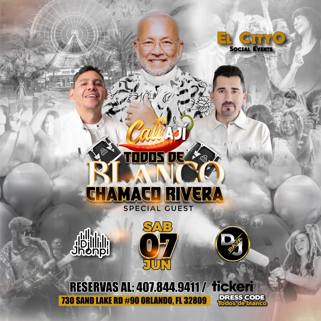 "CALI AJI TODOS DE BLANCO" La mejor Rumba de la Florida con Dj Jhonpi ...