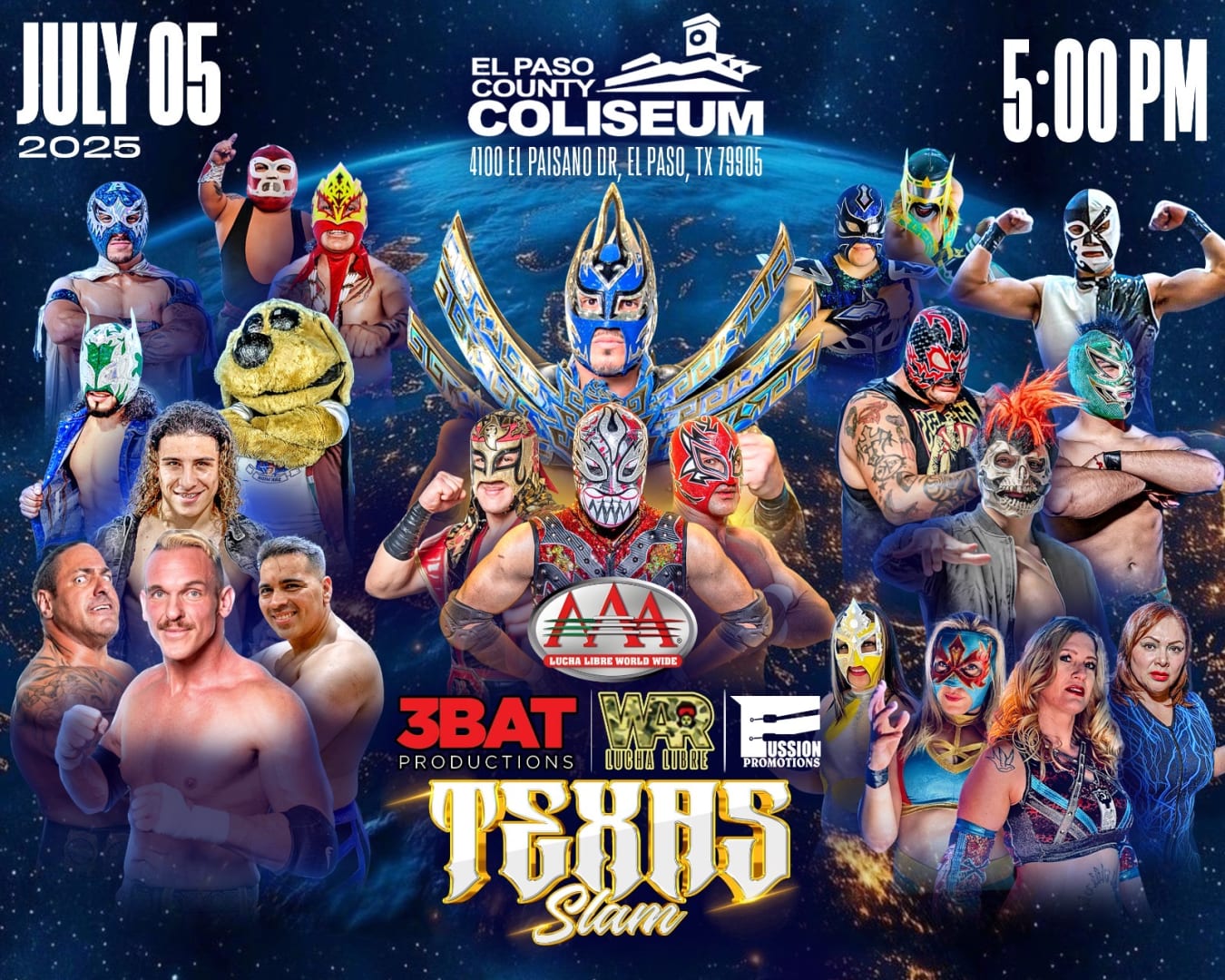 TEXAS SLAM Tickets | Boletos - JUDGING ARENA , El Paso | 2025-07-05 ...