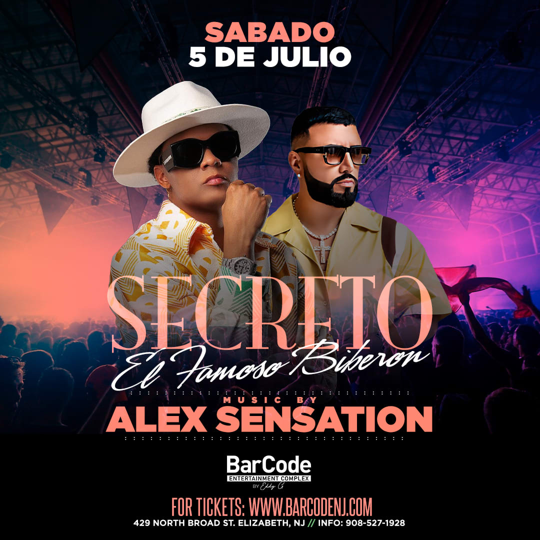 Secreto el Famoso Biberón & Alex Sensation En Vivo in Elizabeth ...