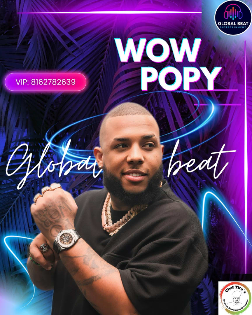 WoW Popy En Concierto! Tickets | Boletos - Chef Tito's Restaurant ...