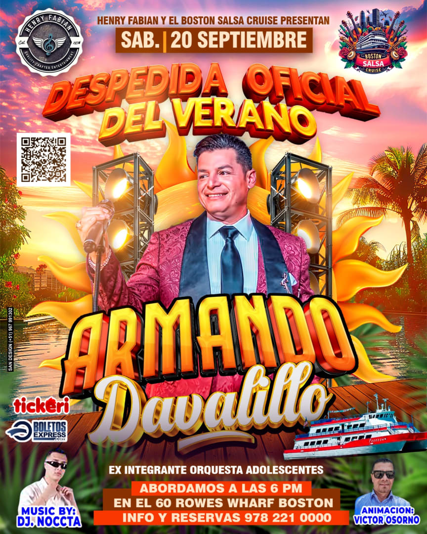 Boston Salsa Cruise Presenta La Despedida Oficial del Verano! Tickets ...