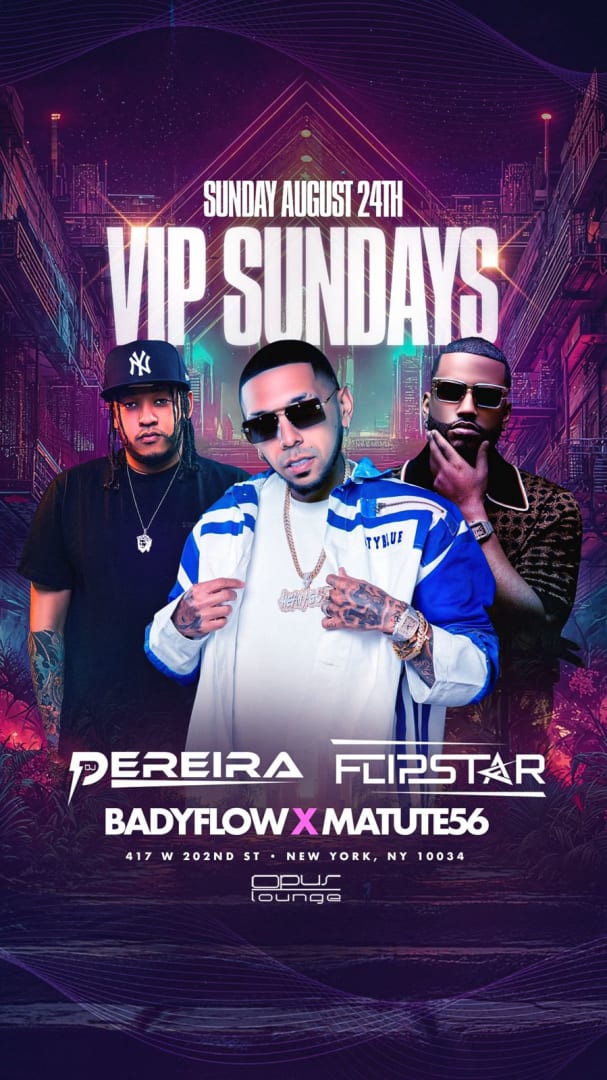 VIP Sundays At Opus Lounge Tickets | Boletos - Opus Lounge, New York ...