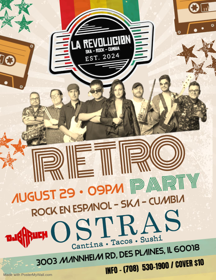 Retro Party - Rock en Español in Des Plaines - Tickets 2025-08-29 ...