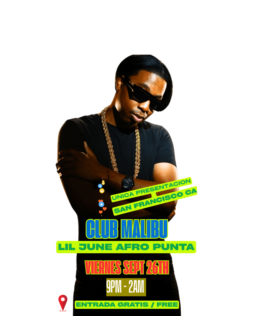 Lil June Afro Punta Live! en San Francisco Ca in San Francisco ...