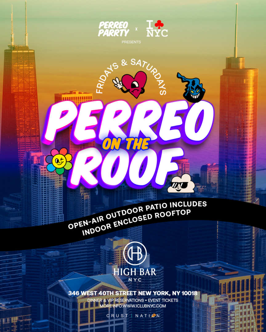 SATURDAY PERREO ON THE ROOF - Latin & Reggaeton Dance Roof Party ...
