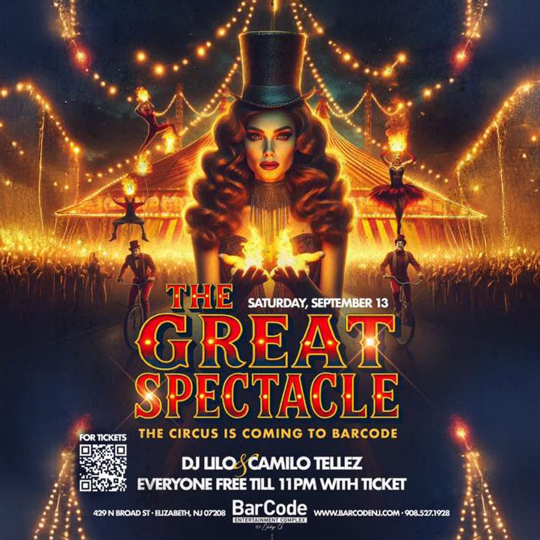 The Great Spectacle – The Circus is Coming to BarCode in Elizabeth ...