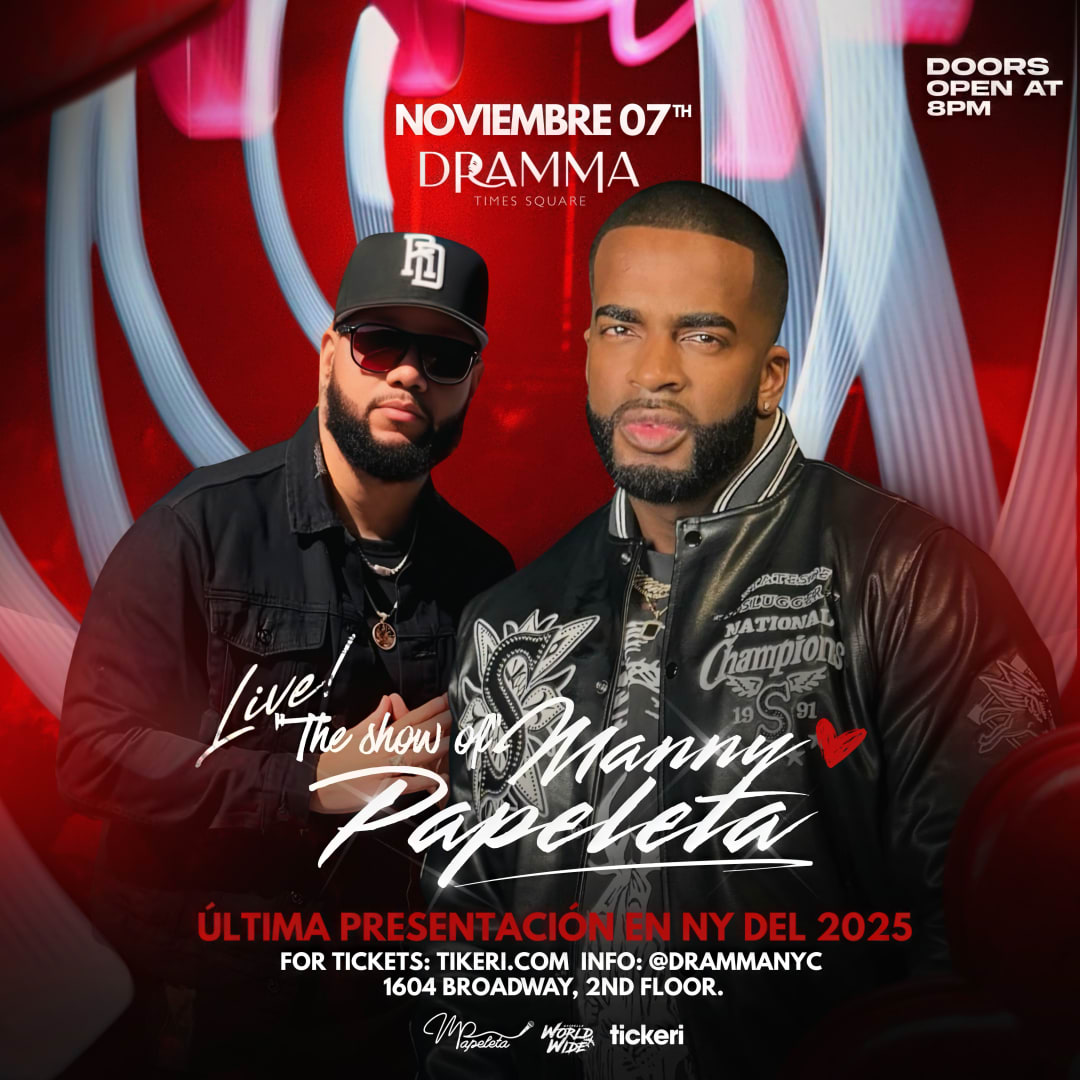 EL SHOW DE MANNY PAPELETA in New York - Tickets 2025-11-07 | 1604 Broadway
