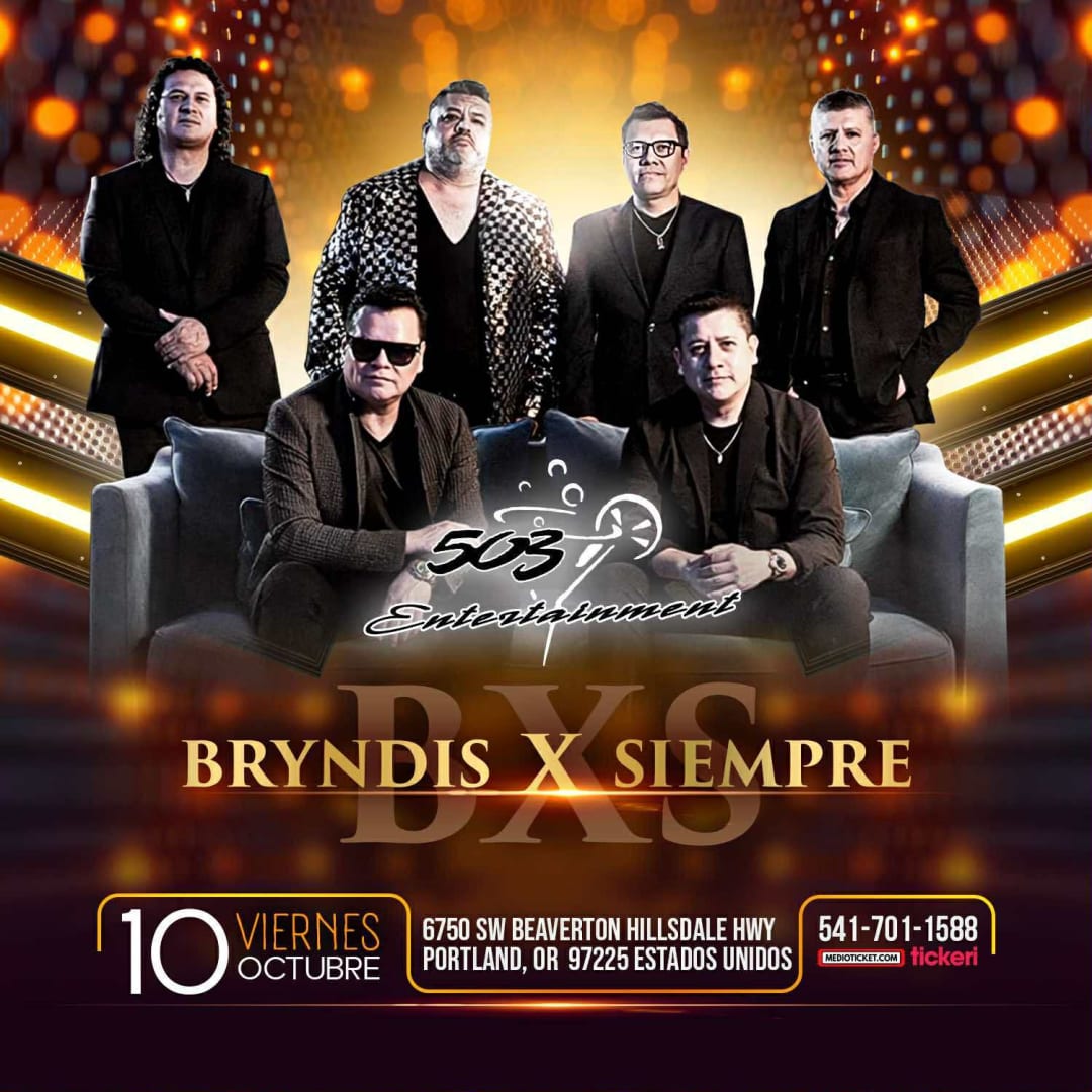 Bryndis X Siempre en concierto en Portland Tickets | Boletos - 503 ...