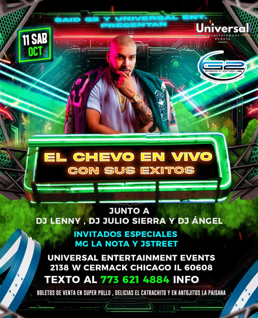 EL CHEVO EN VIVO “ Tickets | Boletos - Universal Entertainment Events ...