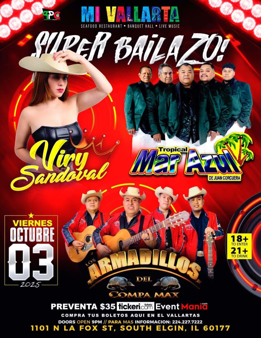 Super Bailazo con Viry Sandoval & Tropical Mar Azul de Juan Corcuera ...