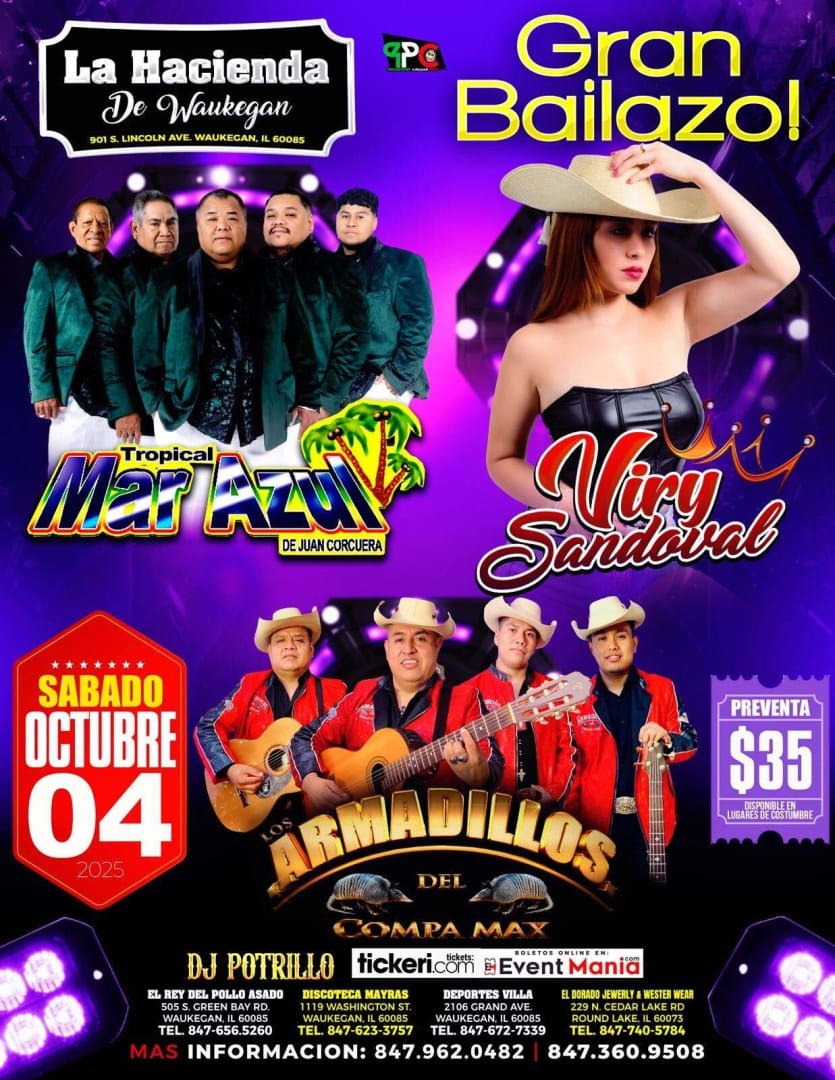 Gran Bailazo con Viry Sandoval & Tropical Mar Azul de Juan Corcuera ...