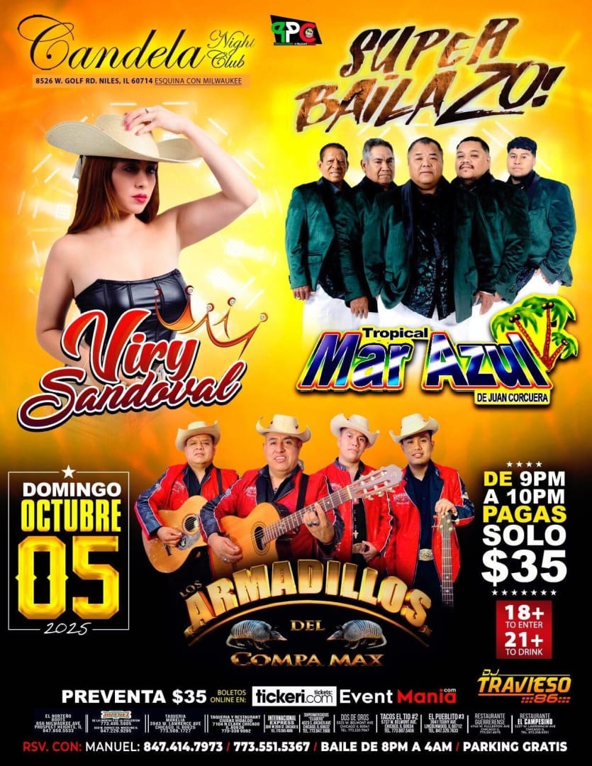 Super Bailazo con Viry Sandoval & Tropical Mar Azul de Juan Corcuera ...