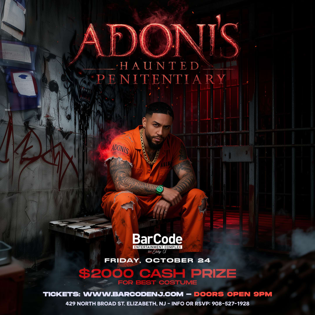DJ Adoni's Haunted Penitentiary @ BarCode, Elizabeth NJ Tickets ...