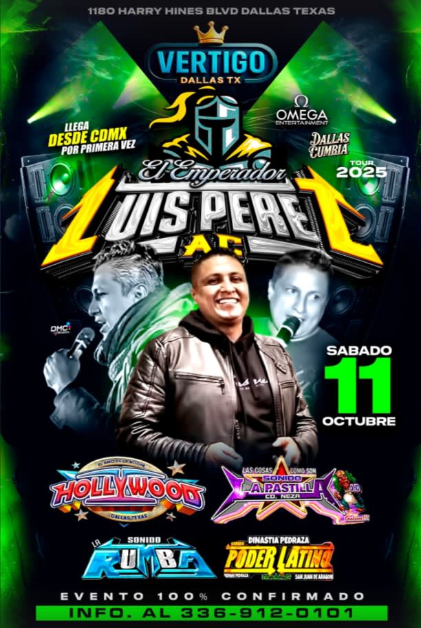 El emperador Luis Perez Tour USA 2025 en Dallas in Dallas - Tickets ...
