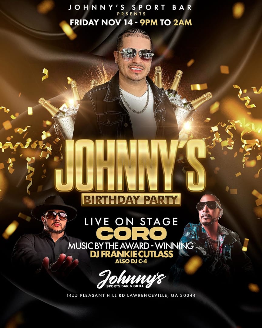 Johnny`s Birthday Party Tickets | Boletos - Johnnys Sports Bar and ...