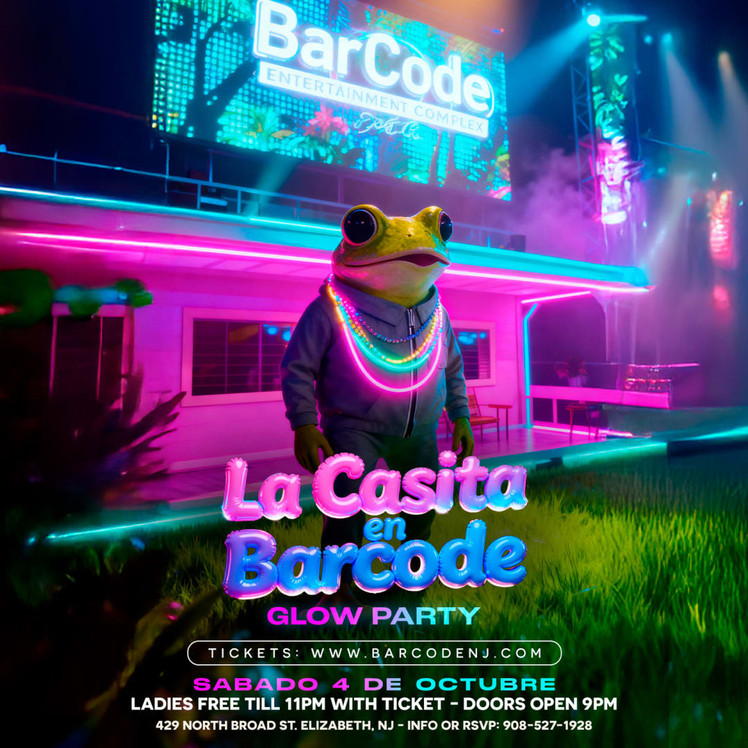 La Casita Glow Party @ BarCode Tickets | Boletos - BarCode ...