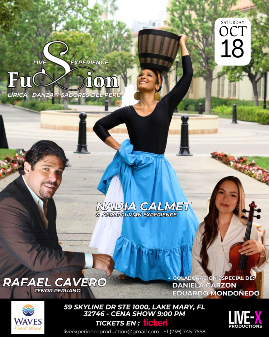 “FUSION” Live Experience Perú 🇵🇪 Tickets | Boletos - Waves Event ...