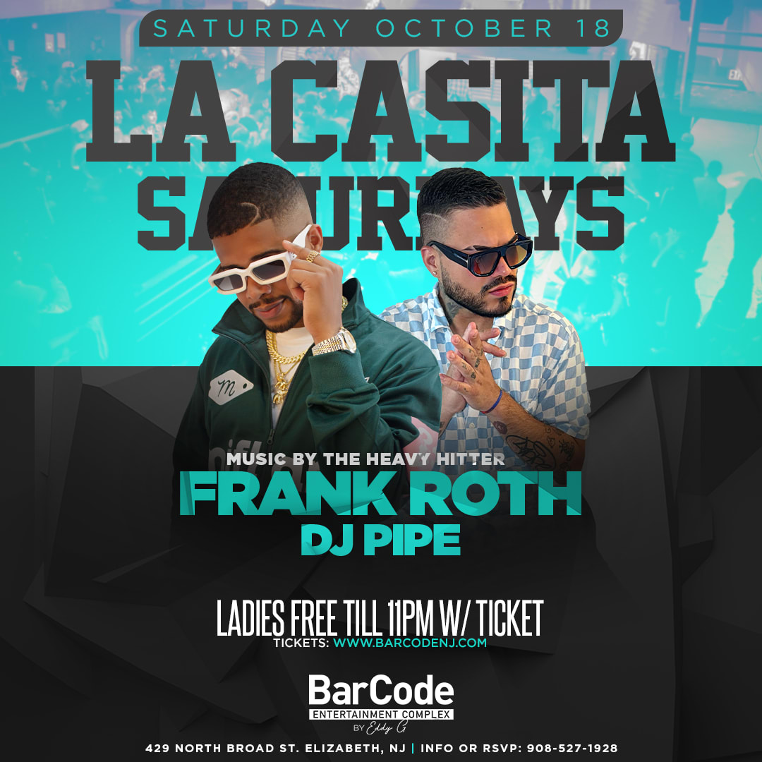 La Casita Saturdays w/ DJ Frank Roth & DJ Pipe in Elizabeth - Tickets ...