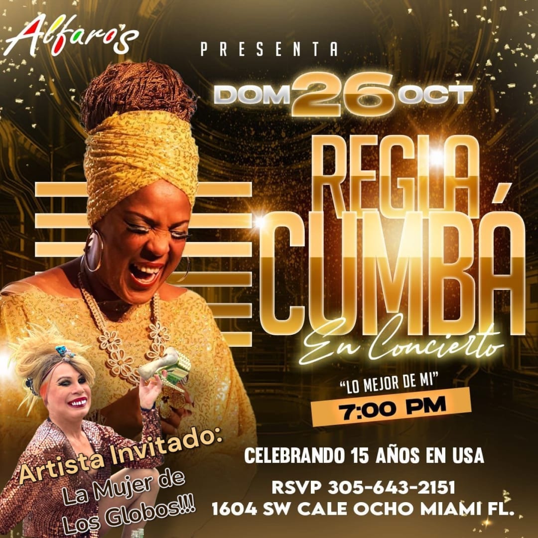 Regla Cumba en Concierto "Lo Mejor de Mi" in Miami - Tickets 2025-10-26 ...