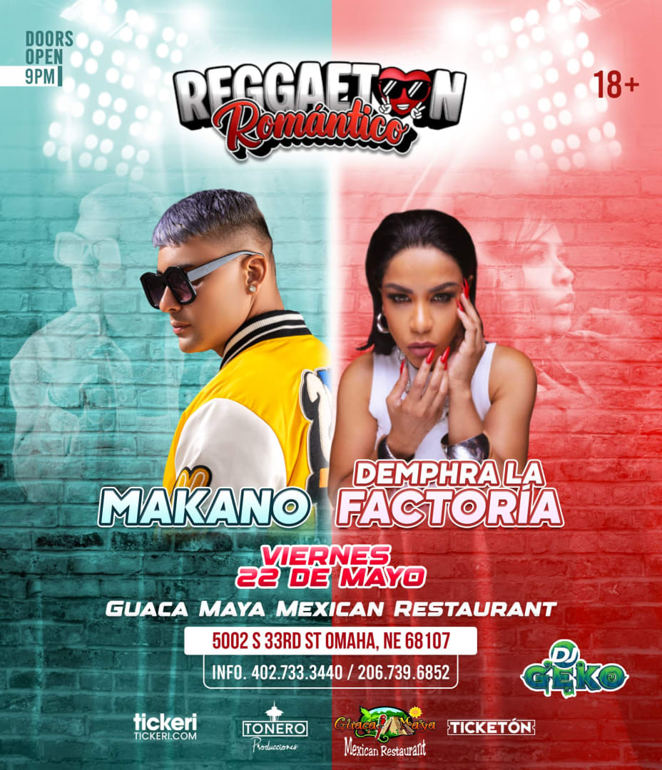 Makano - La Factoria Demphra en Omaha- cancelled in Omaha - Tickets ...