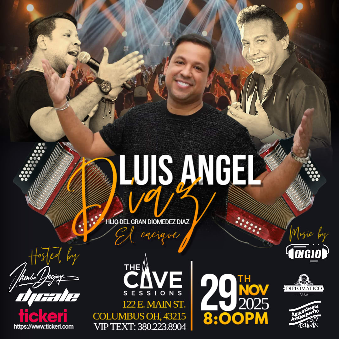 LUIS ANGEL DIAZ EL HIJO DE DIOMEDES DIAZ POR PRIMERA VEZ EN COLUMBUS OH ...